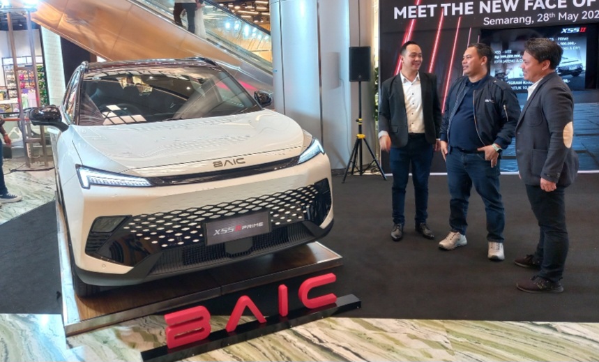 BAIC X55 II Meluncur di Semarang, Harga Makin Terjangkau Mulai Rp 399 ...